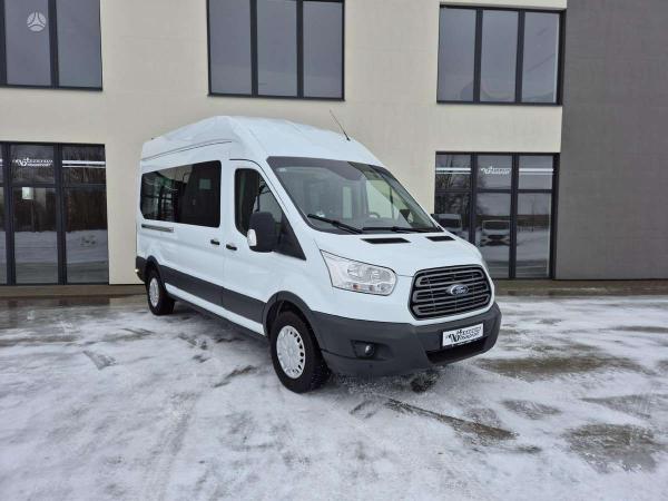 White Ford Transit 2015 in Marijampole, with an engine capacity of 2.20 L and mileage of 226 thousand km for 12500 €, photo 3 on AUTOMOTO.COM.LV