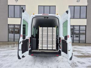 White Ford Transit 2015 in Marijampole, with an engine capacity of 2.20 L and mileage of 226 thousand km for 12500 €, photo 9 on AUTOMOTO.COM.LV