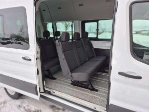 White Ford Transit 2015 in Marijampole, with an engine capacity of 2.20 L and mileage of 226 thousand km for 12500 €, photo 23 on AUTOMOTO.COM.LV