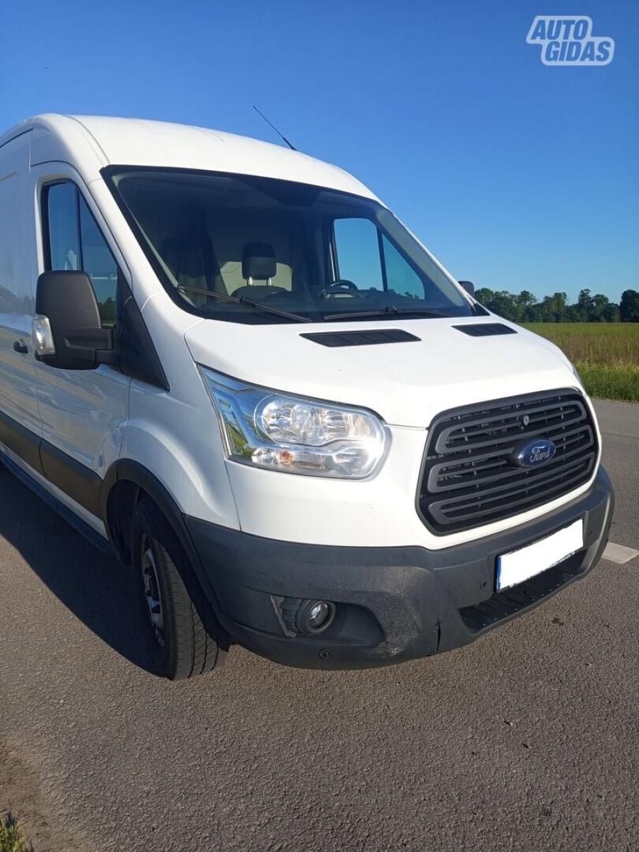 White Ford Transit 2015 in Klaipeda, with an engine capacity of 2.20 L and mileage of 357 thousand km for 7500 €, photo 1 on AUTOMOTO.COM.LV