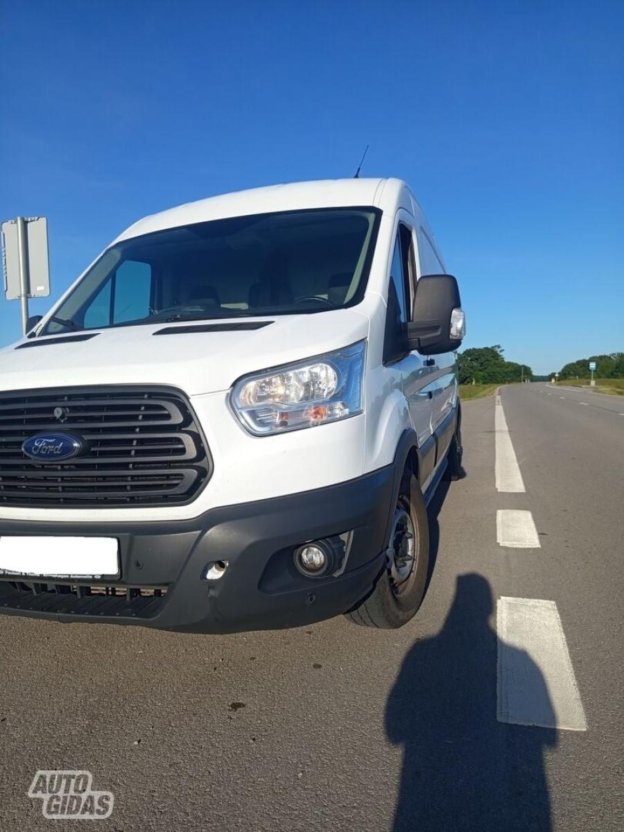 White Ford Transit 2015 in Klaipeda, with an engine capacity of 2.20 L and mileage of 357 thousand km for 7500 €, photo 3 on AUTOMOTO.COM.LV