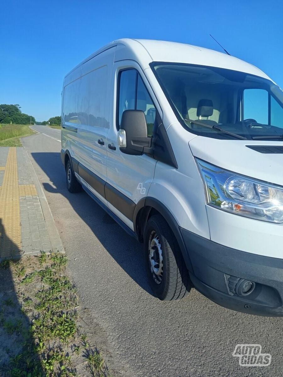 White Ford Transit 2015 in Klaipeda, with an engine capacity of 2.20 L and mileage of 357 thousand km for 7500 €, photo 8 on AUTOMOTO.COM.LV