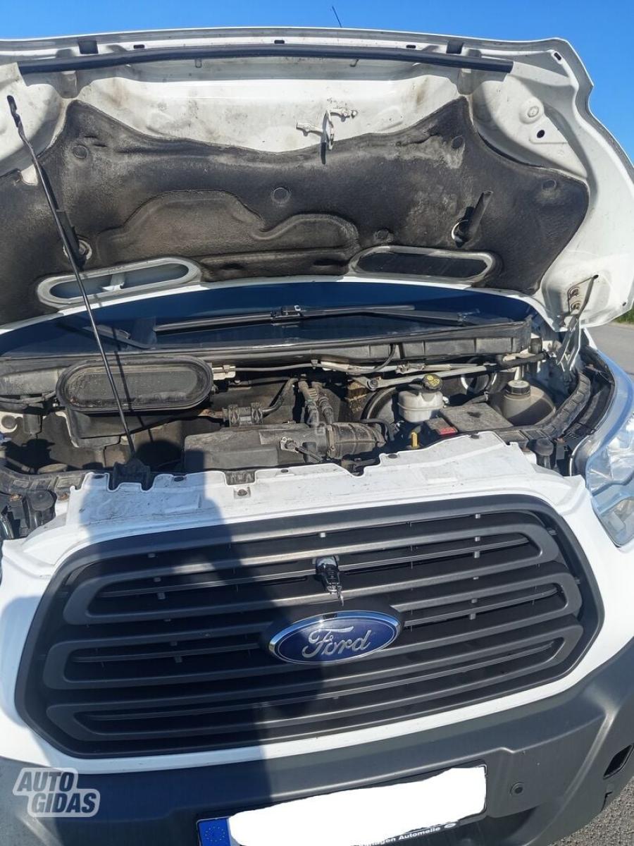 White Ford Transit 2015 in Klaipeda, with an engine capacity of 2.20 L and mileage of 357 thousand km for 7500 €, photo 14 on AUTOMOTO.COM.LV