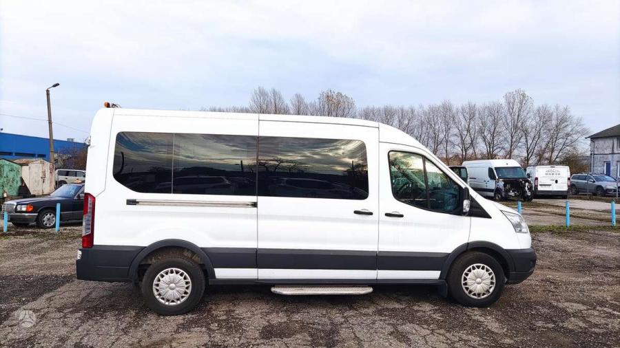 White Ford Transit 2015 in Klaipeda, with an engine capacity of 2.20 L and mileage of 218 thousand km for 11750 €, photo 3 on AUTOMOTO.COM.LV