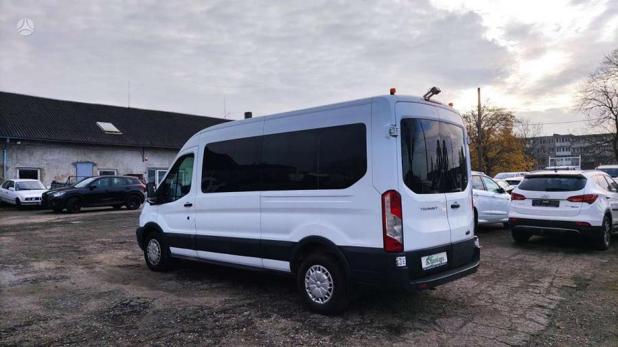White Ford Transit 2015 in Klaipeda, with an engine capacity of 2.20 L and mileage of 218 thousand km for 11750 €, photo 5 on AUTOMOTO.COM.LV