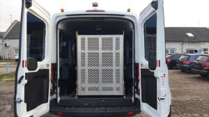 White Ford Transit 2015 in Klaipeda, with an engine capacity of 2.20 L and mileage of 218 thousand km for 11750 €, photo 27 on AUTOMOTO.COM.LV