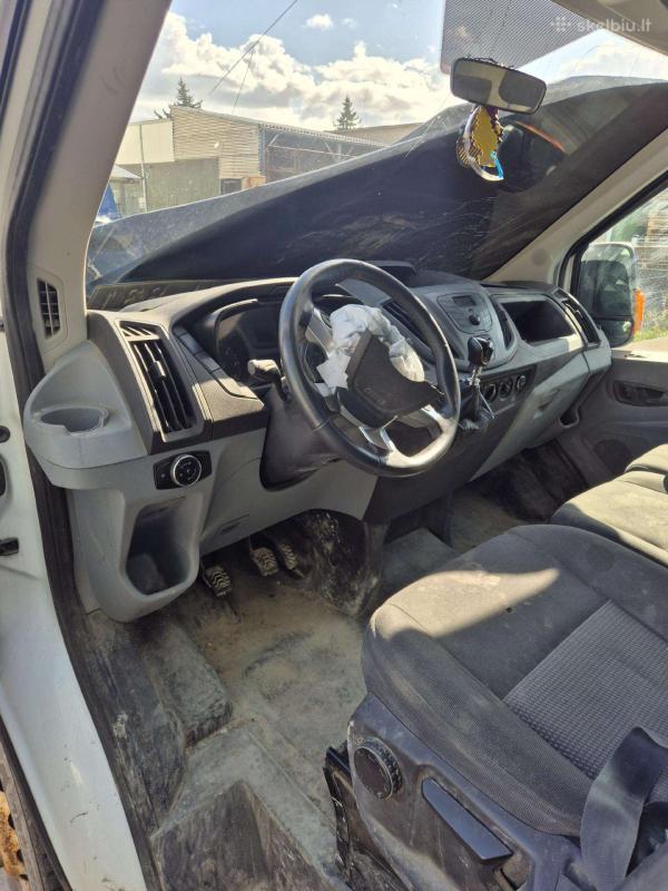 White Ford Transit 2015 in Alytus, with an engine capacity of 2.00 L and mileage of 230 thousand km for 499 €, photo 3 on AUTOMOTO.COM.LV