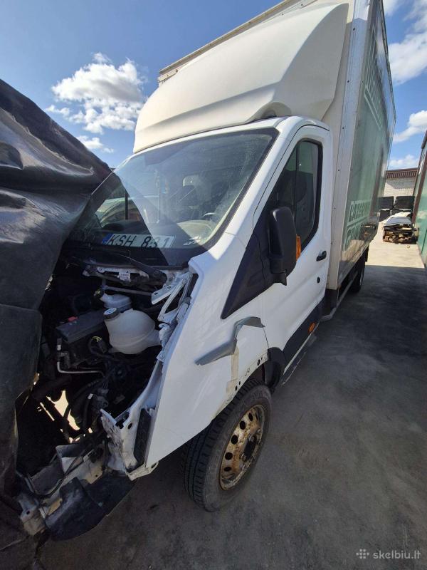 White Ford Transit 2015 in Alytus, with an engine capacity of 2.00 L and mileage of 230 thousand km for 499 €, photo 6 on AUTOMOTO.COM.LV
