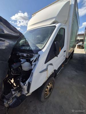 White Ford Transit 2015 in Alytus, with an engine capacity of 2.00 L and mileage of 230 thousand km for 499 €, photo 7 on AUTOMOTO.COM.LV