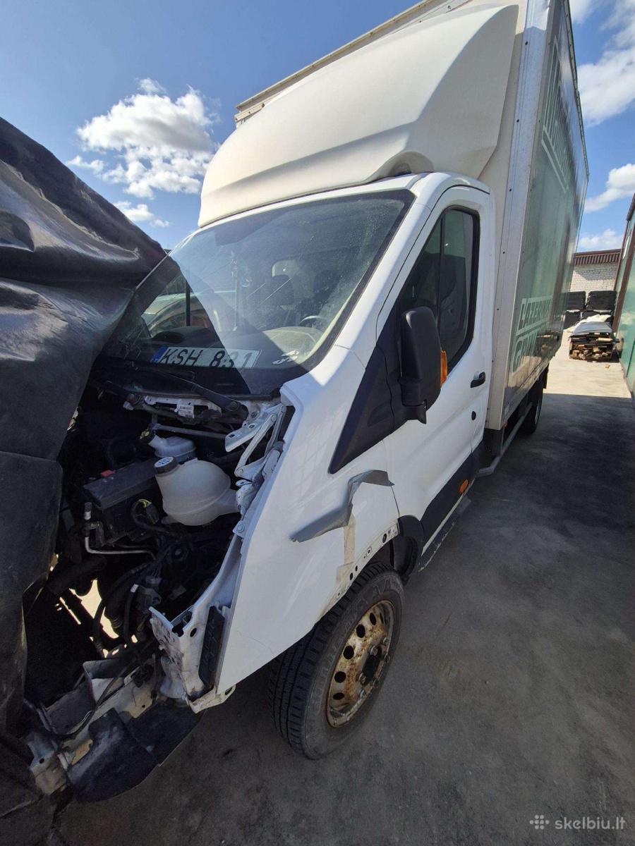 White Ford Transit 2015 in Alytus, with an engine capacity of 2.00 L and mileage of 230 thousand km for 499 €, photo 7 on AUTOMOTO.COM.LV
