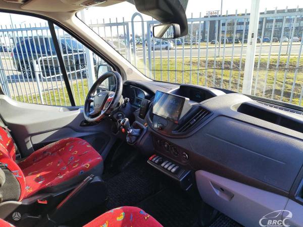 White Ford Transit 2015 in Klaipeda, with an engine capacity of 2.20 L and mileage of 320 thousand km for 8900 €, photo 8 on AUTOMOTO.COM.LV