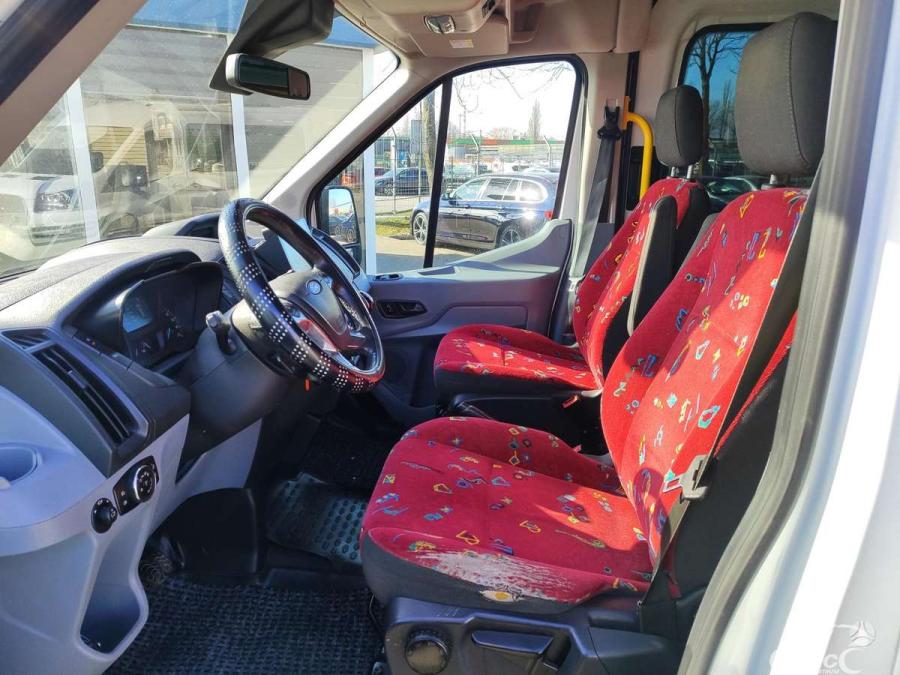 Белый Форд Транзит 2015 в Клайпеда, объемом двигателя 2.20 л и пробегом 320 тыс. км за 8900 €, фото 16 на AUTOMOTO.COM.LV
