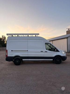 White Ford Transit 2015 in Siauliai, with an engine capacity of 2.20 L and mileage of 380 thousand km for 8950 €, photo 3 on AUTOMOTO.COM.LV