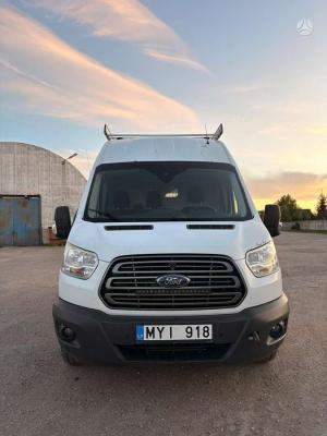 White Ford Transit 2015 in Siauliai, with an engine capacity of 2.20 L and mileage of 380 thousand km for 8950 €, photo 4 on AUTOMOTO.COM.LV