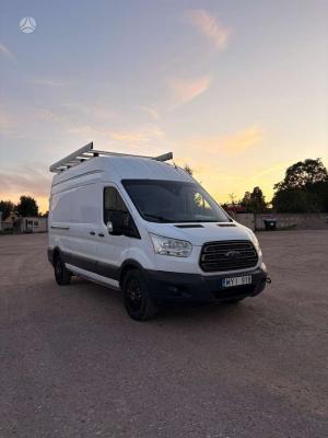White Ford Transit 2015 in Siauliai, with an engine capacity of 2.20 L and mileage of 380 thousand km for 8950 €, photo 5 on AUTOMOTO.COM.LV