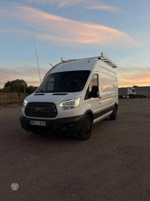 White Ford Transit 2015 in Siauliai, with an engine capacity of 2.20 L and mileage of 380 thousand km for 8950 €, photo 8 on AUTOMOTO.COM.LV