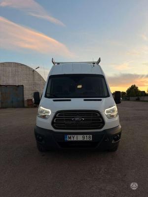 White Ford Transit 2015 in Siauliai, with an engine capacity of 2.20 L and mileage of 380 thousand km for 8950 €, photo 10 on AUTOMOTO.COM.LV