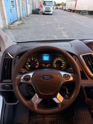 White Ford Transit 2015 in Siauliai, with an engine capacity of 2.20 L and mileage of 380 thousand km for 8950 €, photo 12 on AUTOMOTO.COM.LV