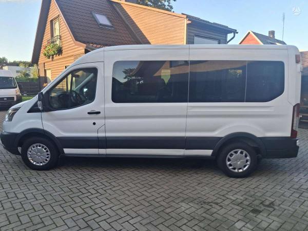 White Ford Transit 2015 in Jurbarkas, with an engine capacity of 2.20 L and mileage of 251 thousand km for 12300 €, photo 4 on AUTOMOTO.COM.LV
