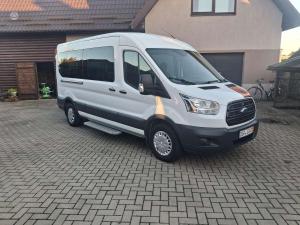 White Ford Transit 2015 in Jurbarkas, with an engine capacity of 2.20 L and mileage of 251 thousand km for 12300 €, photo 19 on AUTOMOTO.COM.LV