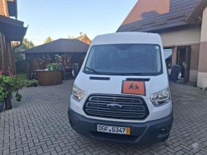White Ford Transit 2015 in Jurbarkas, with an engine capacity of 2.20 L and mileage of 251 thousand km for 12300 €, photo 20 on AUTOMOTO.COM.LV