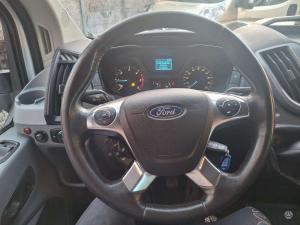 White Ford Transit 2015 in Jurbarkas, with an engine capacity of 2.20 L and mileage of 251 thousand km for 12300 €, photo 28 on AUTOMOTO.COM.LV