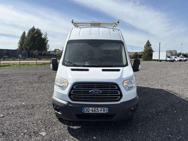White Ford Transit 2015 in Taurage, with an engine capacity of 2.20 L and mileage of 175 thousand km for 6500 €, photo 9 on AUTOMOTO.COM.LV