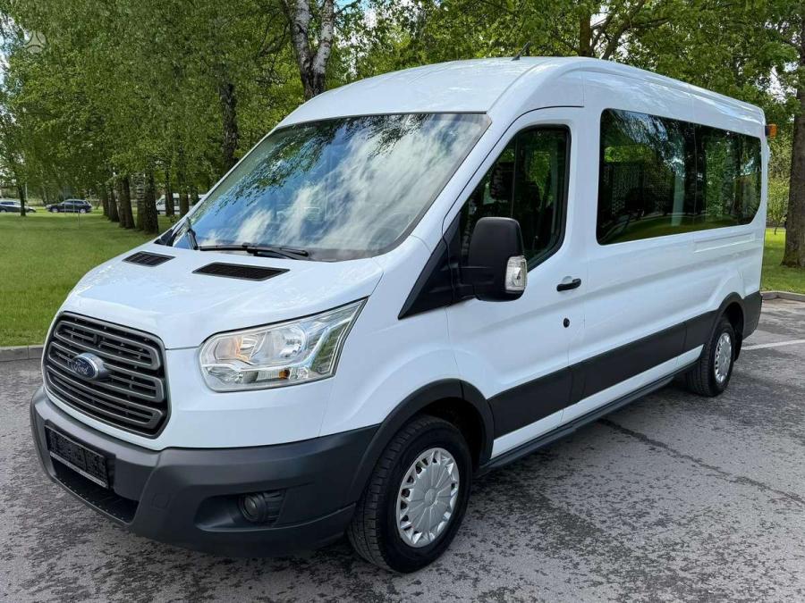 Balts Ford Transit 2015 Marijampole, ar dzinēja tilpumu 2.20 L un nobraukumu 263 tūkst. km par 10999 €, foto 1 vietnē AUTOMOTO.COM.LV