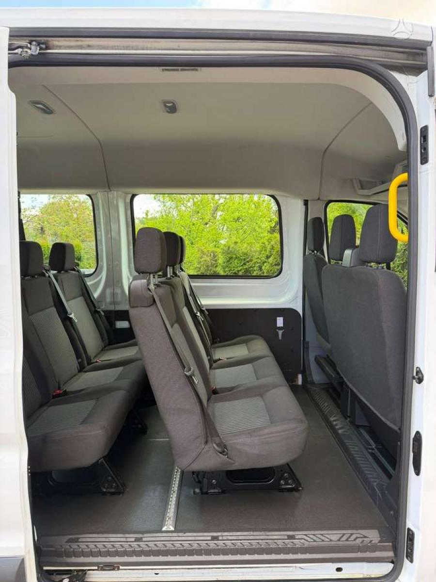 Balts Ford Transit 2015 Marijampole, ar dzinēja tilpumu 2.20 L un nobraukumu 263 tūkst. km par 10999 €, foto 14 vietnē AUTOMOTO.COM.LV