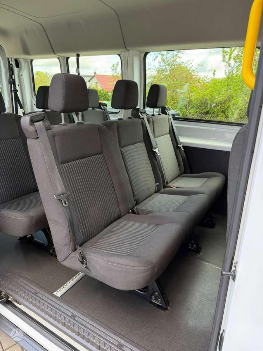 Balts Ford Transit 2015 Marijampole, ar dzinēja tilpumu 2.20 L un nobraukumu 263 tūkst. km par 10999 €, foto 15 vietnē AUTOMOTO.COM.LV