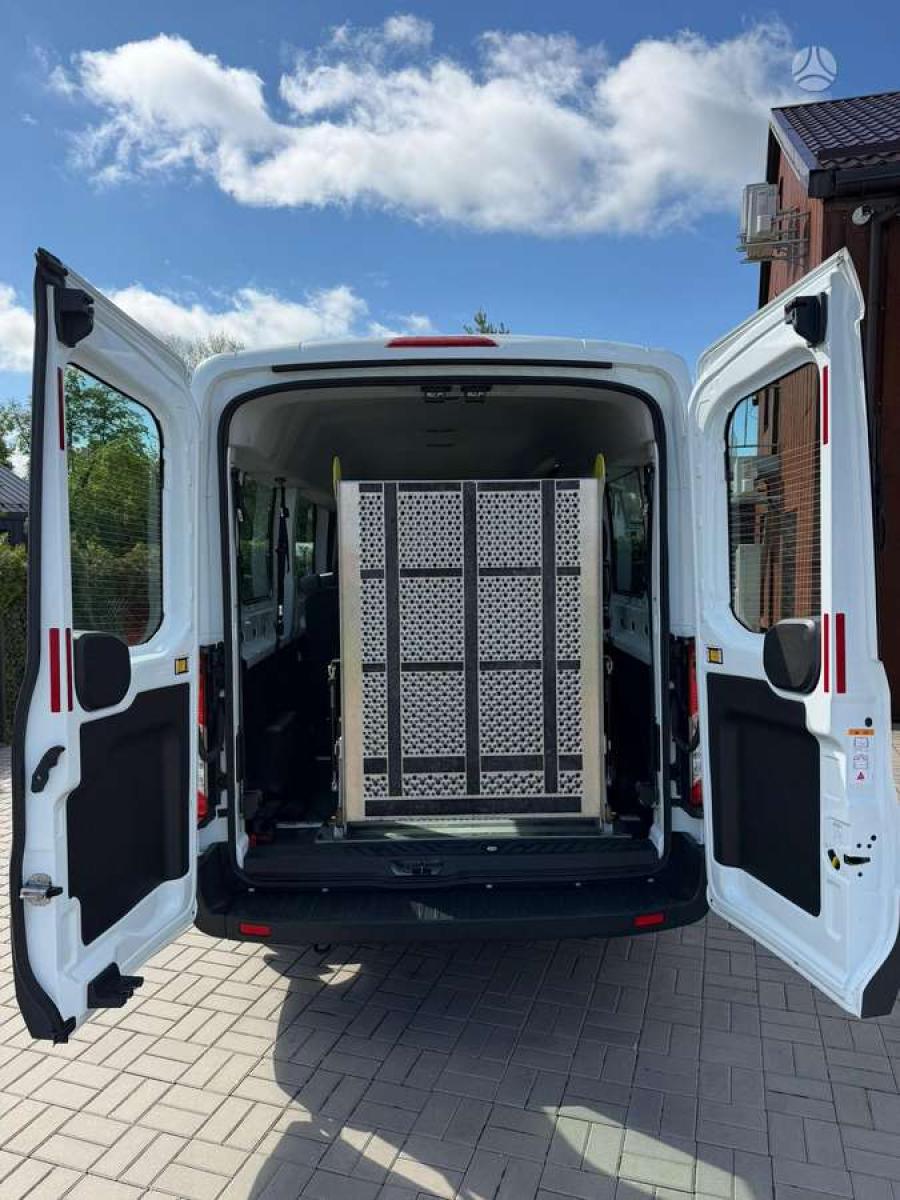 Balts Ford Transit 2015 Marijampole, ar dzinēja tilpumu 2.20 L un nobraukumu 263 tūkst. km par 10999 €, foto 40 vietnē AUTOMOTO.COM.LV