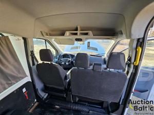 White Ford Transit 2015 in Marijampole, with an engine capacity of 2.20 L and mileage of 277 thousand km for 8000 €, photo 12 on AUTOMOTO.COM.LV