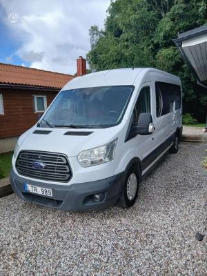 White Ford Transit 2015 in Klaipeda, with an engine capacity of 2.20 L and mileage of 320 thousand km for 8300 €, photo  on AUTOMOTO.COM.LV