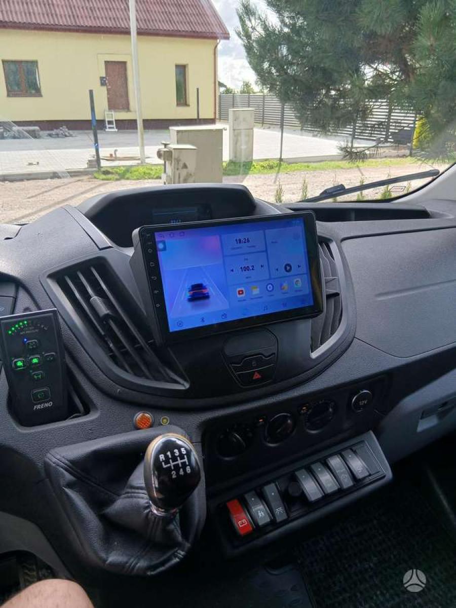 White Ford Transit 2015 in Klaipeda, with an engine capacity of 2.20 L and mileage of 320 thousand km for 8300 €, photo 12 on AUTOMOTO.COM.LV
