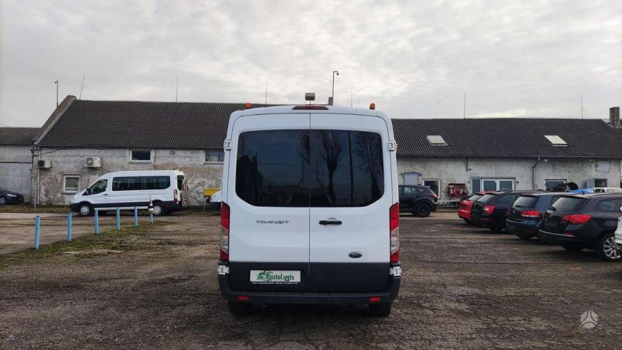 Balts Ford Transit 2015 Klaipėda, ar dzinēja tilpumu 2.20 L un nobraukumu 218 tūkst. km par 11650 €, foto 9 vietnē AUTOMOTO.COM.LV