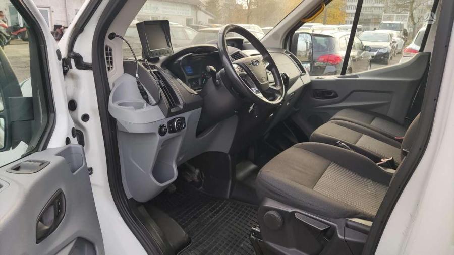 Balts Ford Transit 2015 Klaipėda, ar dzinēja tilpumu 2.20 L un nobraukumu 218 tūkst. km par 11650 €, foto 15 vietnē AUTOMOTO.COM.LV