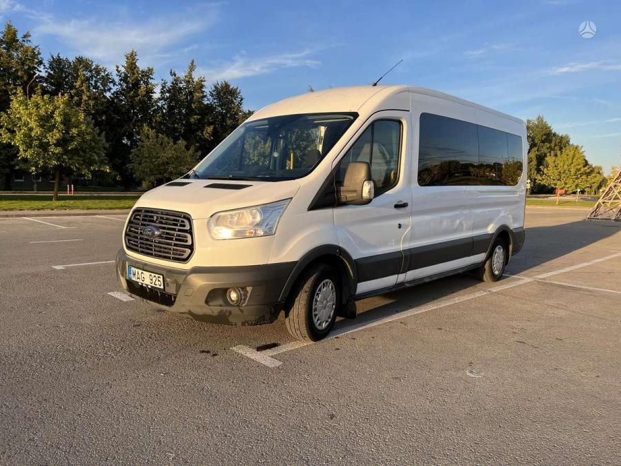 White Ford Transit 2015 in Mazeikiai, with an engine capacity of 2.20 L and mileage of 440 thousand km for 7500 €, photo 1 on AUTOMOTO.COM.LV