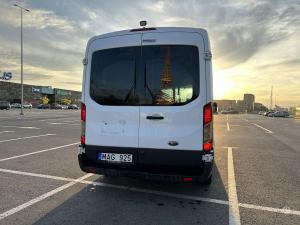 White Ford Transit 2015 in Mazeikiai, with an engine capacity of 2.20 L and mileage of 440 thousand km for 7500 €, photo 4 on AUTOMOTO.COM.LV