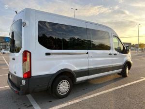 White Ford Transit 2015 in Mazeikiai, with an engine capacity of 2.20 L and mileage of 440 thousand km for 7500 €, photo 5 on AUTOMOTO.COM.LV