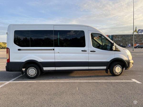 White Ford Transit 2015 in Mazeikiai, with an engine capacity of 2.20 L and mileage of 440 thousand km for 7500 €, photo 6 on AUTOMOTO.COM.LV
