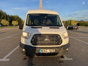 White Ford Transit 2015 in Mazeikiai, with an engine capacity of 2.20 L and mileage of 440 thousand km for 7500 €, photo 8 on AUTOMOTO.COM.LV