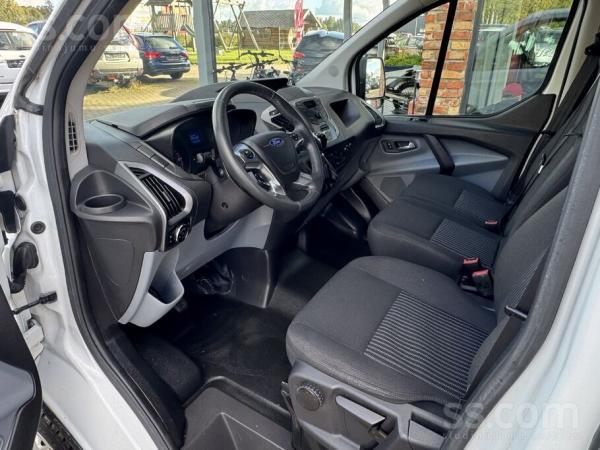 White Ford Transit 2015 in Talsi, with an engine capacity of 2.20 L and mileage of 218 thousand km for 7995 €, photo 11 on AUTOMOTO.COM.LV