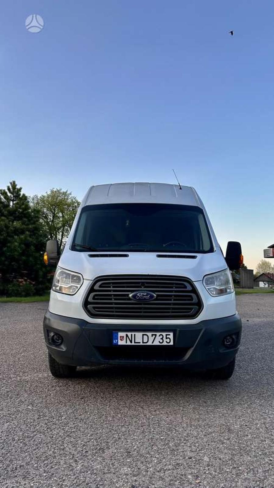 White Ford Transit 2015 in Anyksciai, with an engine capacity of 2.20 L and mileage of 333 thousand km for 6900 €, photo 7 on AUTOMOTO.COM.LV