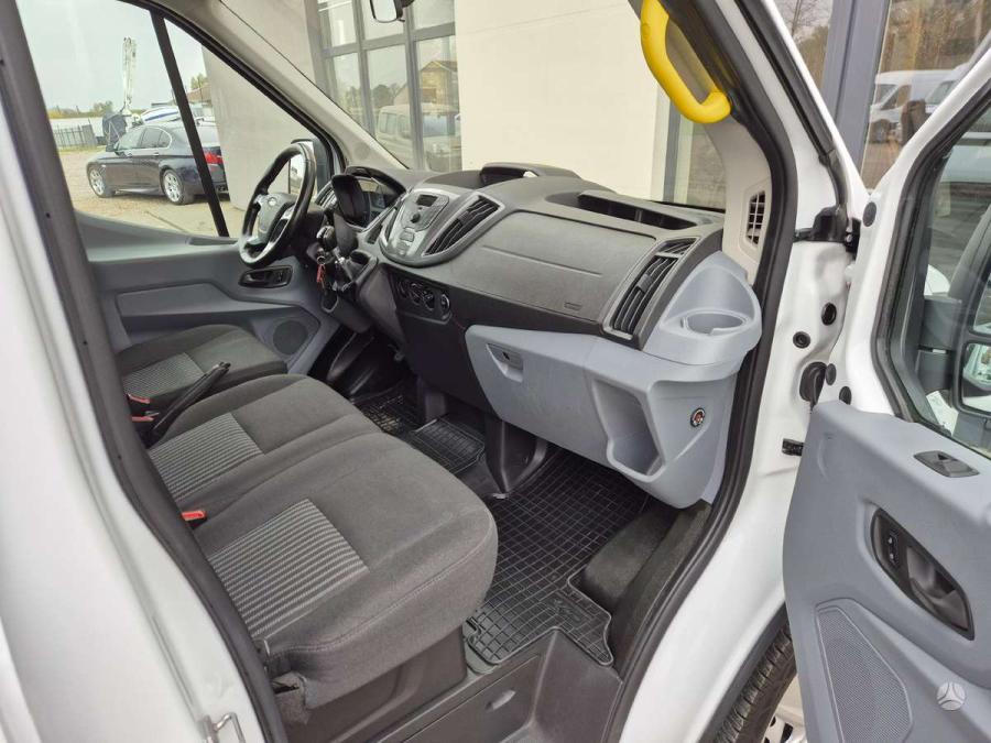 White Ford Transit 2016 in Marijampole, with an engine capacity of 2.00 L and mileage of 257 thousand km for 13500 €, photo 17 on AUTOMOTO.COM.LV
