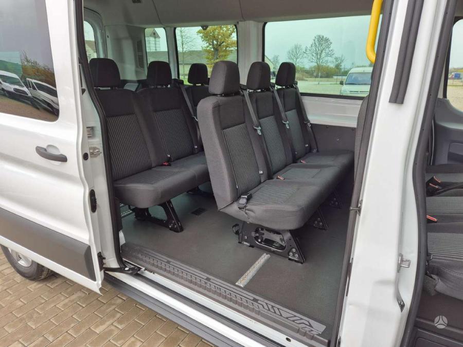 White Ford Transit 2016 in Marijampole, with an engine capacity of 2.00 L and mileage of 257 thousand km for 13500 €, photo 19 on AUTOMOTO.COM.LV