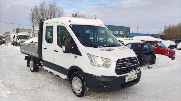 White Ford Transit 2016 in Klaipeda, with an engine capacity of 2.20 L and mileage of 202 thousand km for 9990 €, photo 1 on AUTOMOTO.COM.LV