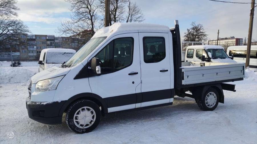 Balts Ford Transit 2016 Klaipėda, ar dzinēja tilpumu 2.20 L un nobraukumu 202 tūkst. km par 9990 €, foto 2 vietnē AUTOMOTO.COM.LV