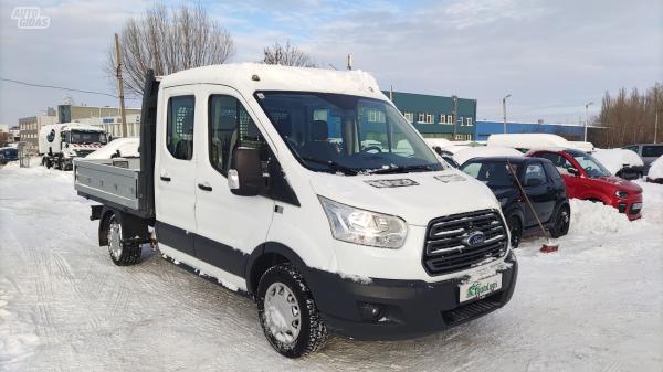 White Ford Transit 2016 in Klaipeda, with an engine capacity of 2.20 L and mileage of 202 thousand km for 9990 €, photo 1 on AUTOMOTO.COM.LV