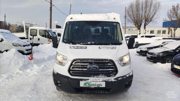 White Ford Transit 2016 in Klaipeda, with an engine capacity of 2.20 L and mileage of 202 thousand km for 9990 €, photo 4 on AUTOMOTO.COM.LV