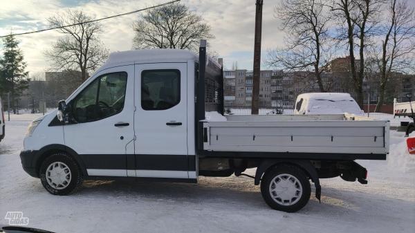 White Ford Transit 2016 in Klaipeda, with an engine capacity of 2.20 L and mileage of 202 thousand km for 9990 €, photo 9 on AUTOMOTO.COM.LV